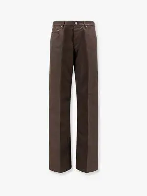 Rick Owens Geth Recycled Material Trousers - Brown
