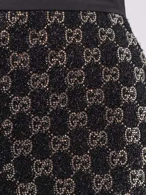 Gucci Lightweight Lamé Wool Tweed Shorts