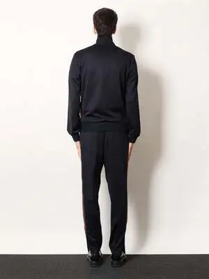 Gucci Jersey Sweatshirt With Lateral Web Band
