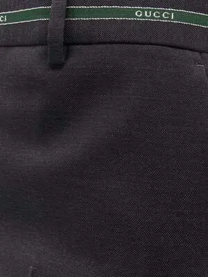 Gucci Wool Trousers With Detail