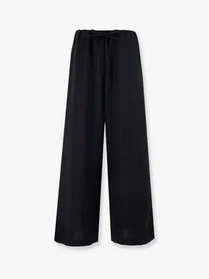 TOTEME Wool Trouser - Black
