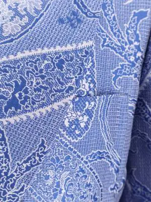 Etro Silk Blend Single-breasted Blazer