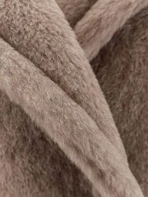 Max Mara Mxmcambusa Alpaca And Cashmere Fur Jacket - Beige