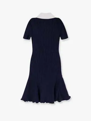 SELF-PORTRAIT Ribbed Mini Dress