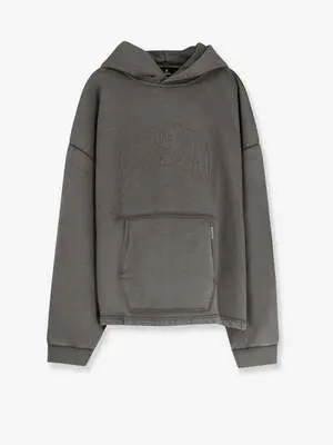 REPRESENT Embellished Hoodie Cotton Sweatshirt
