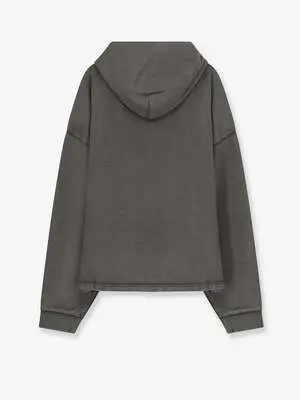 REPRESENT Embellished Hoodie Cotton Sweatshirt