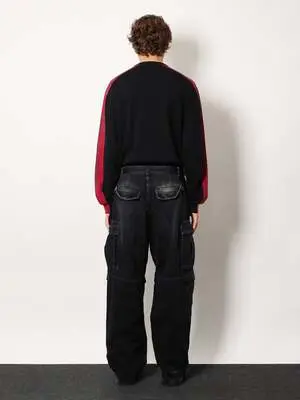 Balenciaga Cargo Denim Trousers