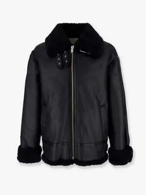 DUNST Eco-shearling Jacket - Black