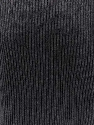 R2W Wool And Cashmere Ribbed Turtleneck