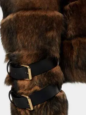 Fendi Backed Sheepskin And Nappa Jacket