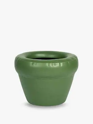HOME STUDYO Pierre Ceramic Vase - Green