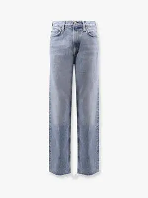 AGOLDE Leena Regenerative Cotton Jeans - Blue