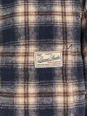 DUNST Madras Pattern Flannel Jacket