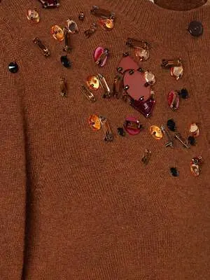 Fendi Wool And Cashmere Cardigan
