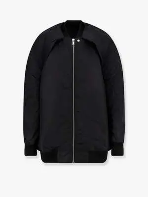Rick Owens Convertible Jumbo Peter Flight Recycled Nylon Jacket - Black