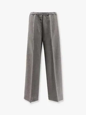 TOTEME Viscose Trousers - Grey
