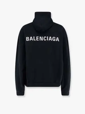 Balenciaga Cotton Hooded Sweatshirt