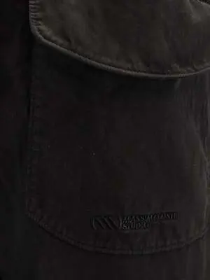 MASSIMO OSTI STUDIO Gabardine Trousers