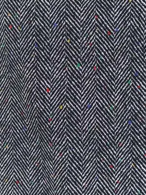 Givenchy Herringbone Motif Cotton Midi Skirt With Pleated Back