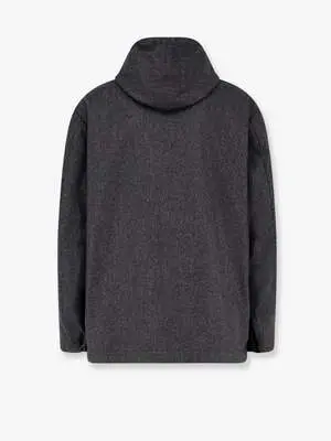 HEVO Grottaverde Virgin Wool Blend Coat