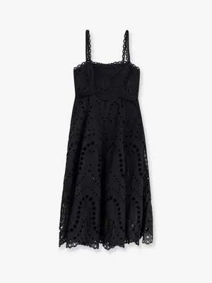 Charo Ruiz Ibiza Glimmer Long Dress - Black