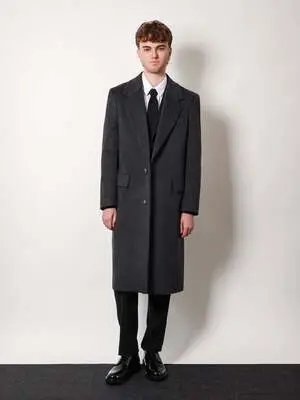 HEVO Cashmere Coat With Satin Lining