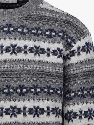 DUNST Fairisle Wool Blend Sweater