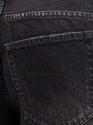 Balenciaga Wide Leg Denim Trousers