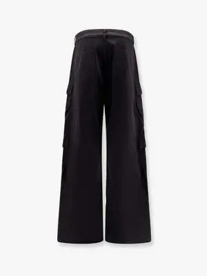 Rick Owens Double Cargo Organic Cotton Trousers