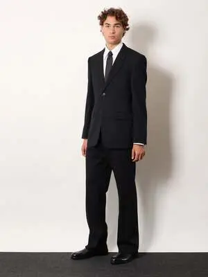 Balenciaga Straight Fit Cotton Trousers