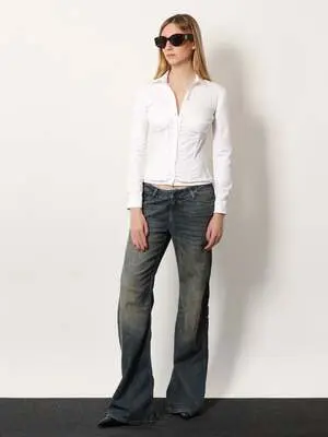 Balenciaga Wide Leg Jeans