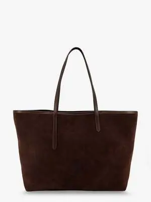 ATP ATELIER Eraclea Suede Shoulder Bag - Brown