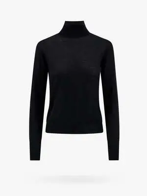 GOLDEN GOOSE Dilara Virgin Wool Turtleneck - Black