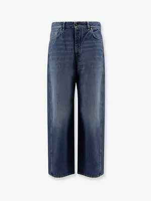 Givenchy Twisted Stone-washed Denim Jeans