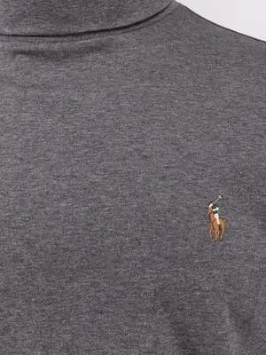 Polo Ralph Lauren Cotton Turtleneck Sweater - Grey