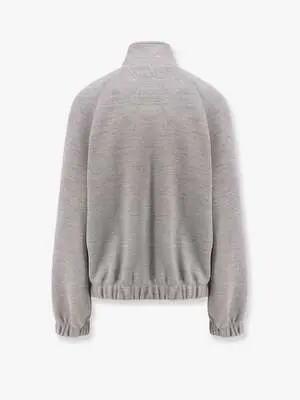 Max Mara Frine Double Wool-cotton Sweatshirt