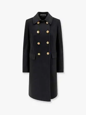 Tagliatore Hennie Virgin Wool And Cashmere Coat - Grey