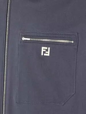 Fendi Cotton Jacket With Ff Detail