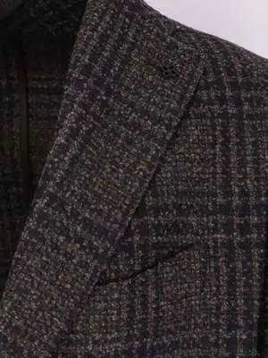 Tagliatore Single-breasted Virgin Wool Blend Blazer