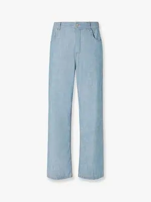 Fendi High Waist Jeans - Blue