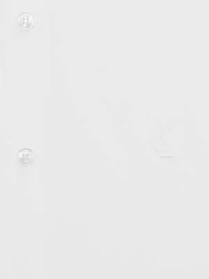 Saint Laurent Cassandre Stretch Cotton Shirt