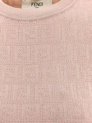 Fendi Ff Cotton And Viscose Dress