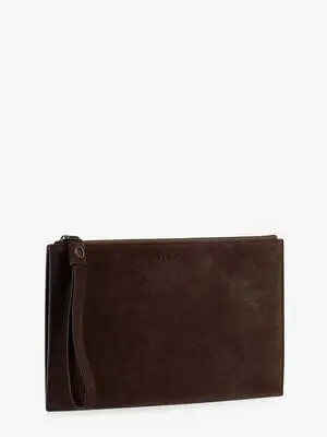 Orciani Leather Clutch