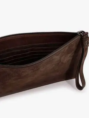 Orciani Leather Clutch