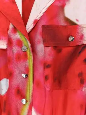 Tory Burch Printed Silk Chemisier/dress