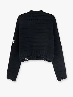 MAISON MARGIELA Destroyed Effect Wool Blend Sweater