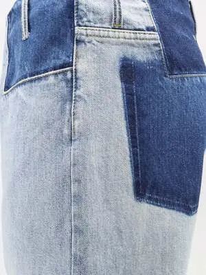 MAISON MARGIELA Patchwork Denim Jeans - Blue