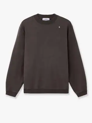 Stone Island Organic Cotton Sweatshirt - Grey
