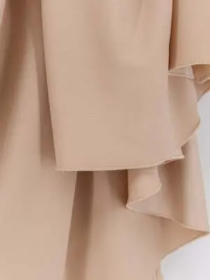 ACTUALEE Long Dress With Satin Band