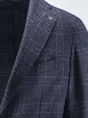 Tagliatore Single-breasted Virgin Wool Blend Blazer
